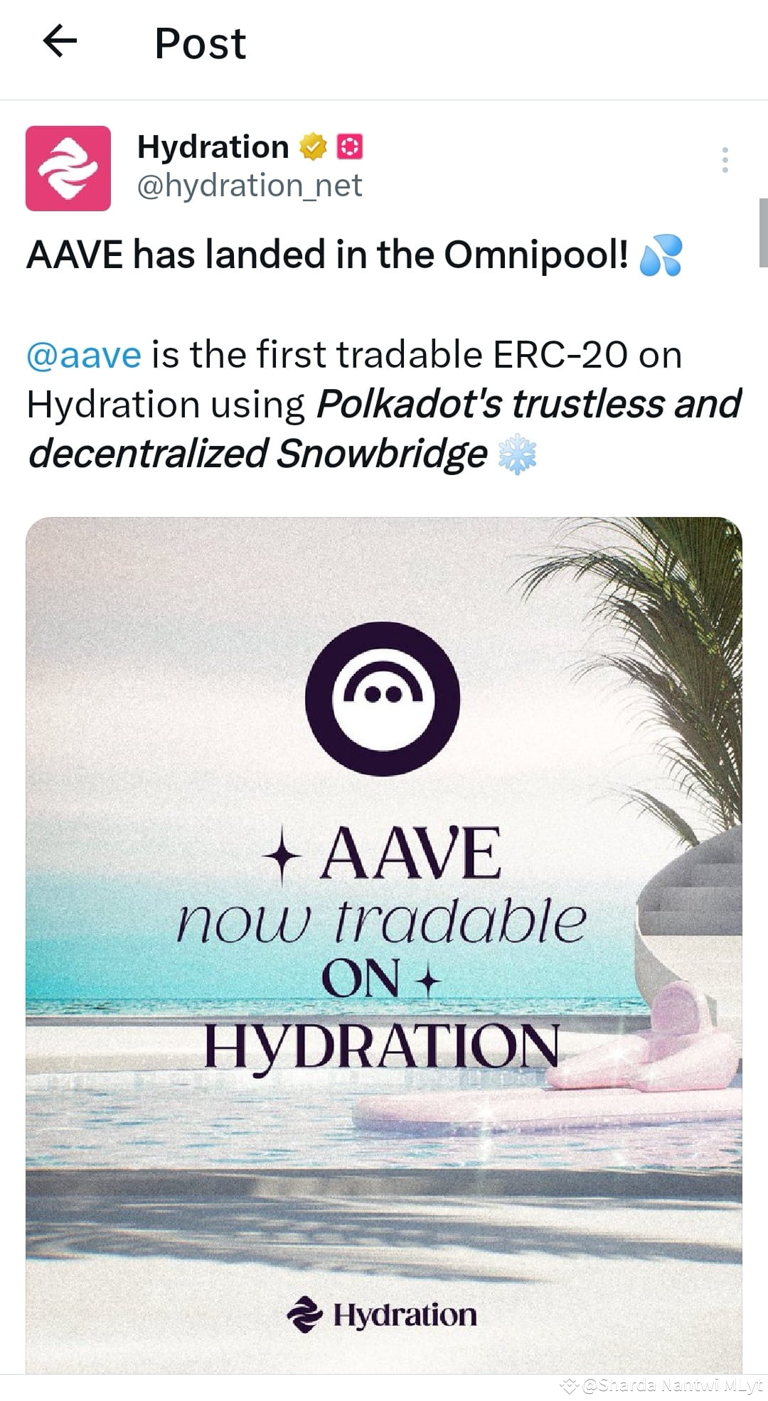 $ETH A super good news! $DOT Snowbridge is live now!! Buy | Sharda ...