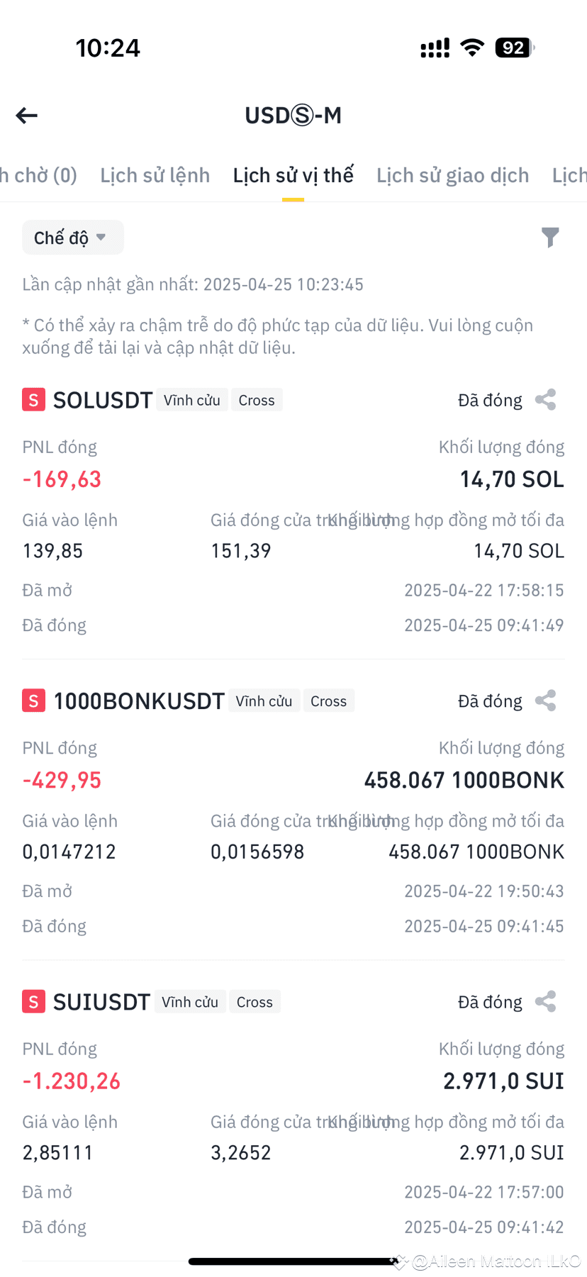 $SUI #sol #BONK🔥🔥 #BTC Không còn gì để mất, hơn 1 năm biế | Aileen ...
