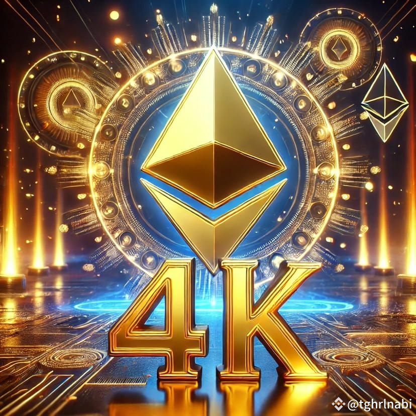 🚀 #ETHCrosses4K – Ethereum is on fire! 🔥 Ethereum has bro | tghrlnabi ...