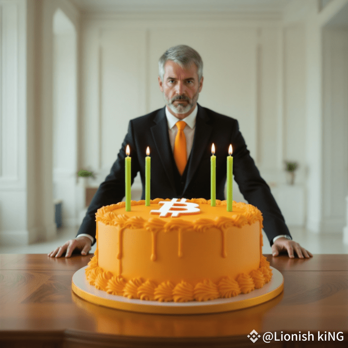 Happy Birthday $BTC - Michael Saylor Birthday, " MicroStrate | Lionish ...