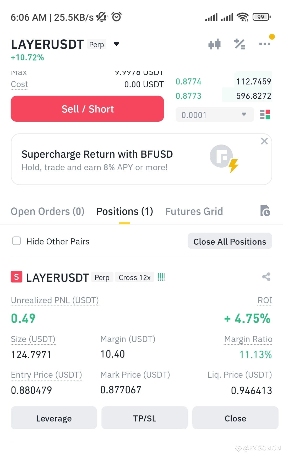 dear followers sell $LAYER /usdt SL/TP in image | FX SOMON on Binance Square