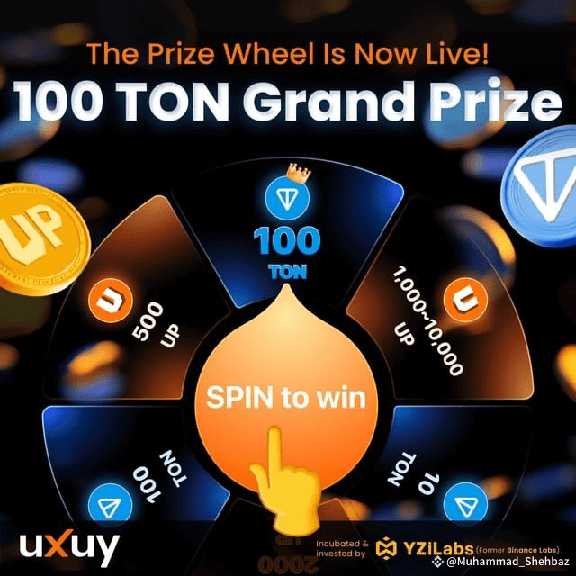 UXUY Wallet: 🎡 The Prize Wheel is LIVE! Spin & Win Big! | Shehbaz Crypto Insights on Binance Square