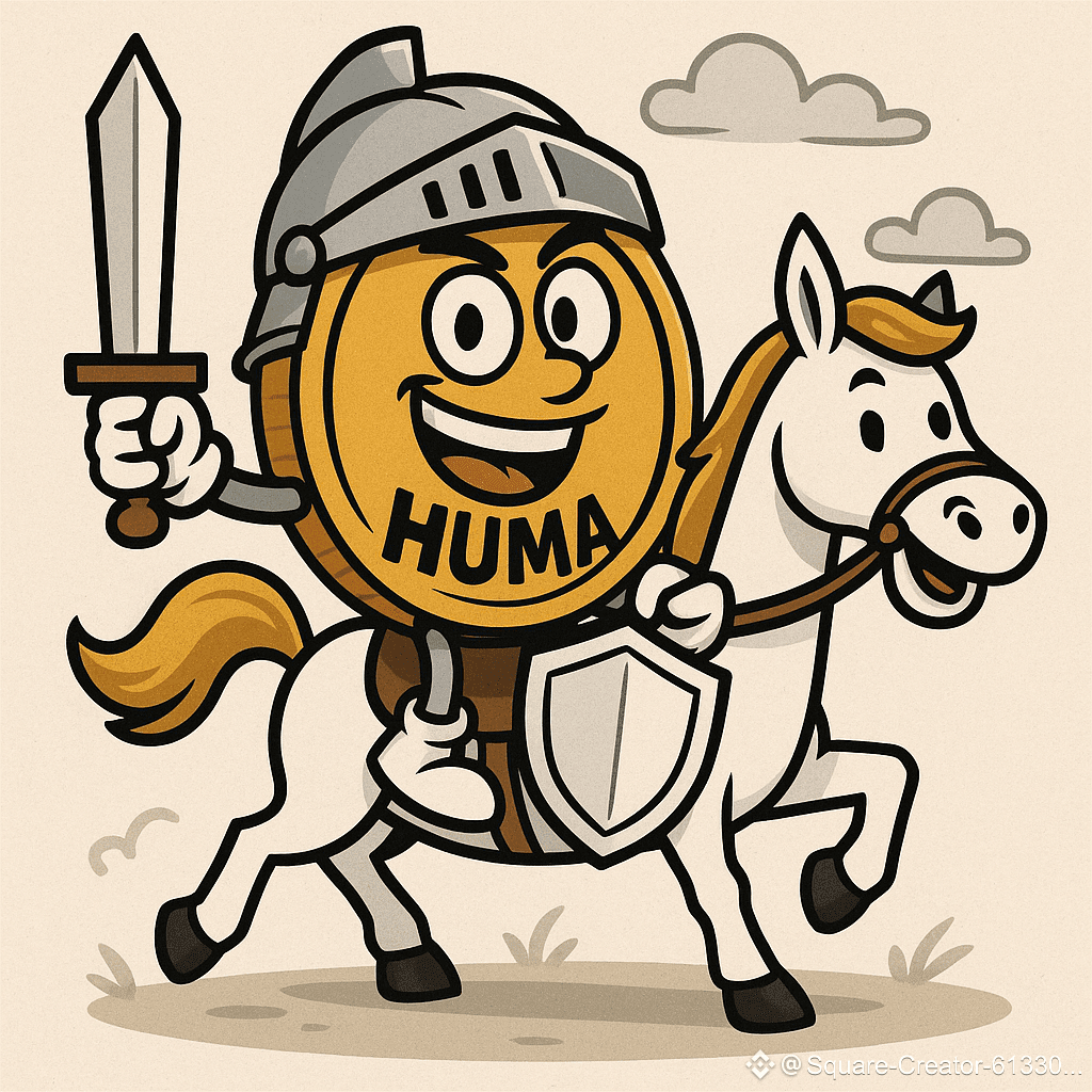 HUMA Coin: The New Knight in the Crypto World!" In a time w | sofian 0044 on Binance Square