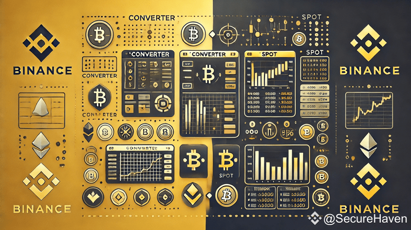 Diferença entre “Converter” e “Spot” na Binance: Explicação Completa ...