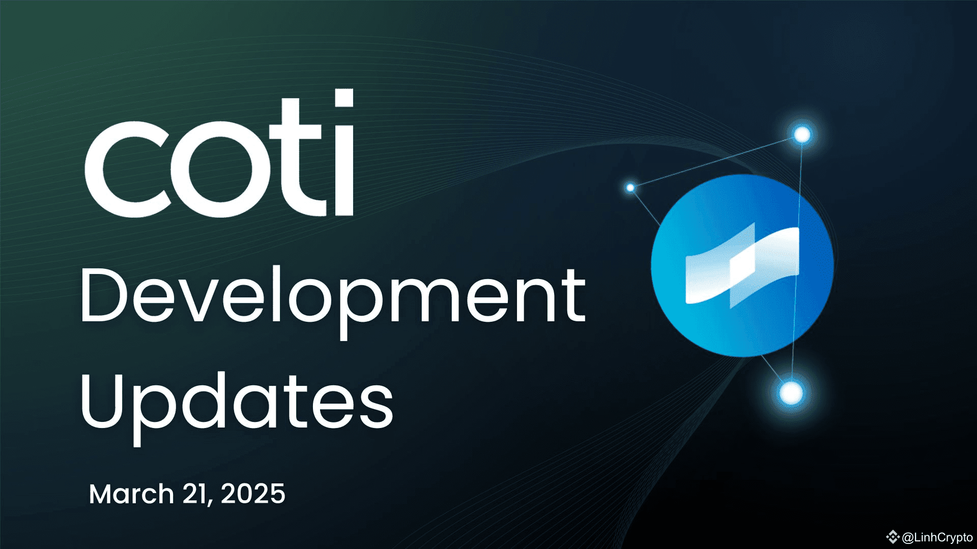 COTI V2 Mainnet sẽ ra mắt vào tuần tới. Dự kiến 55 triệu | LinhCrypto trên Binance Square