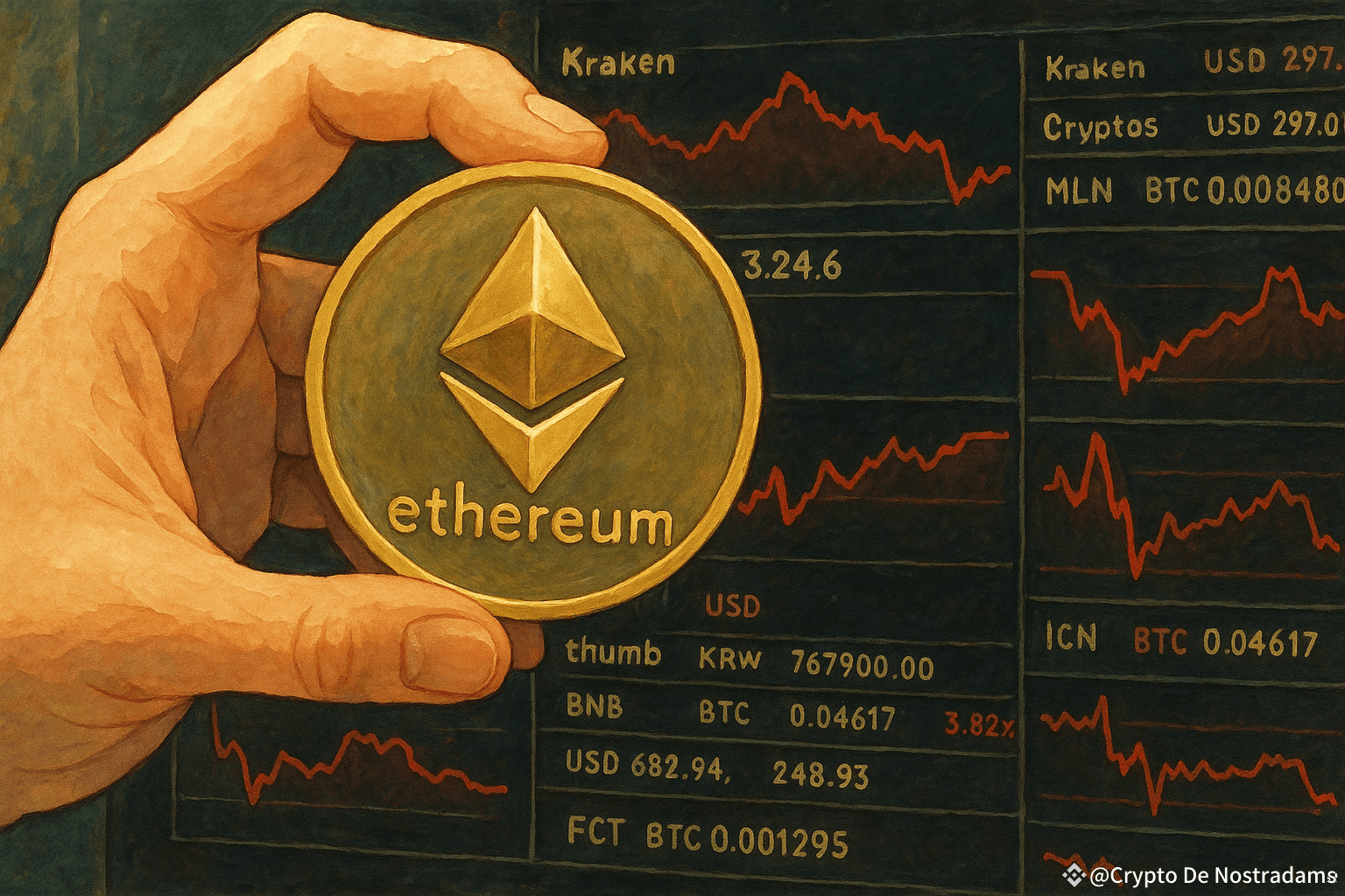 Huge Buying from Ethereum Whales! When Will It Rise? There | Crypto De Nostradame on Binance Square