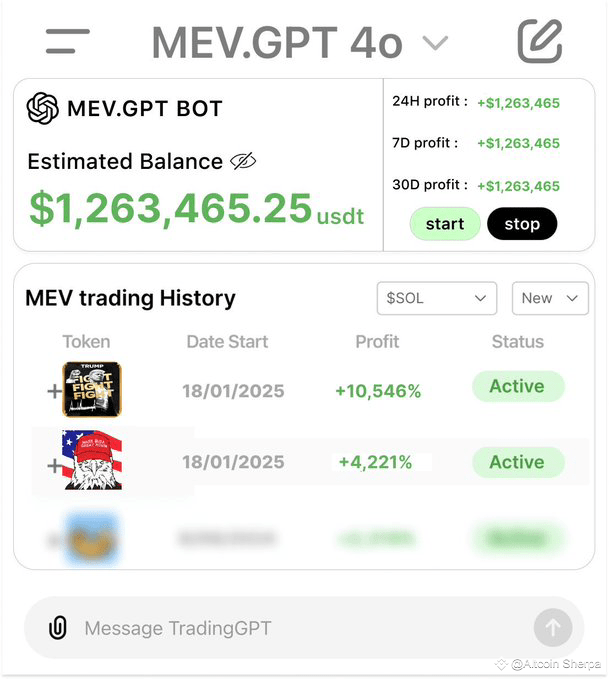 How I sniped $TRUMP and made my first $1M I set up MEV bot | Altcoin Sherpa on Binance Square