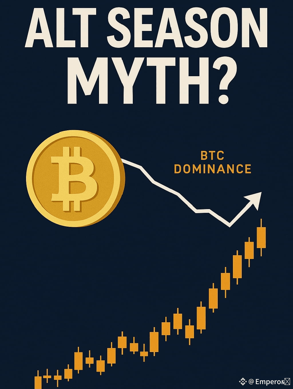 I'm seeing a lot of posts claiming "$BTC dominance is about | Emperorㅤ ...