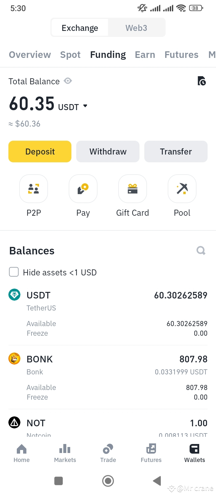 I have 60 usdt how can i double it | Mr crane on Binance Square