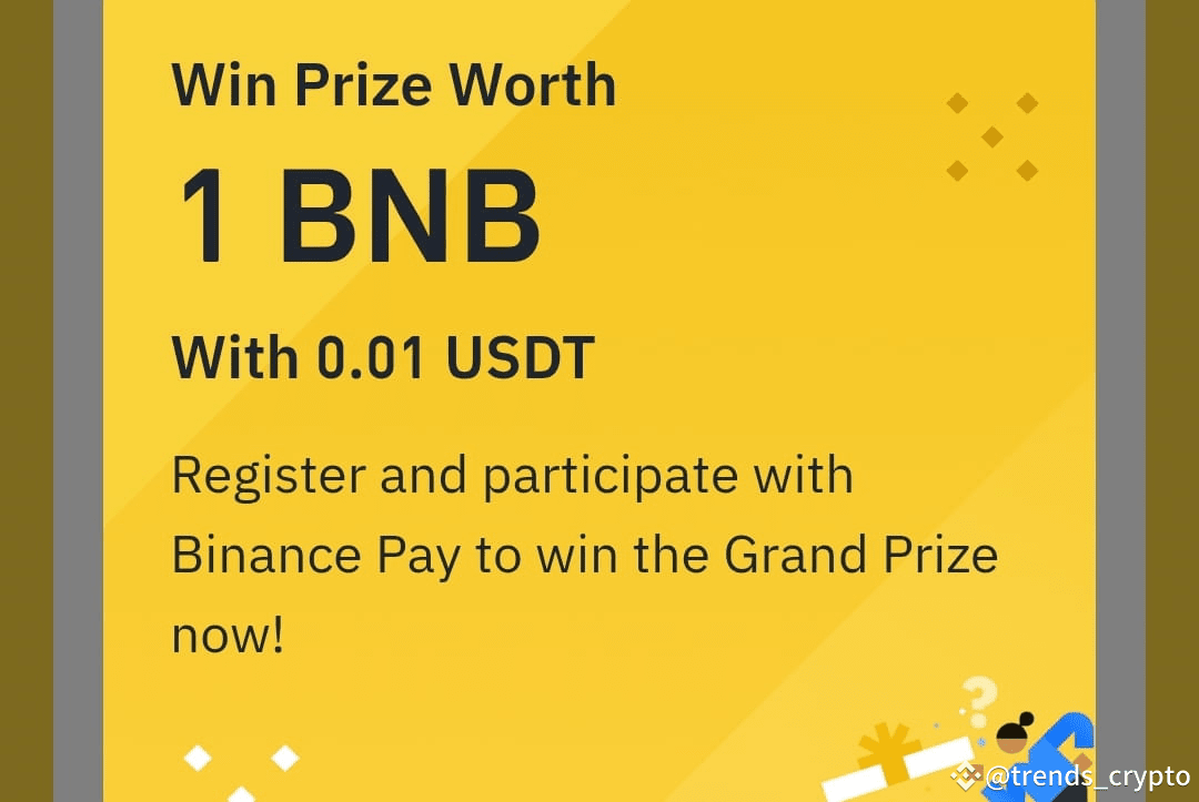 Win 1BNB 600 Dollars by participating in it. Click and regis | trends_crypto on Binance Square