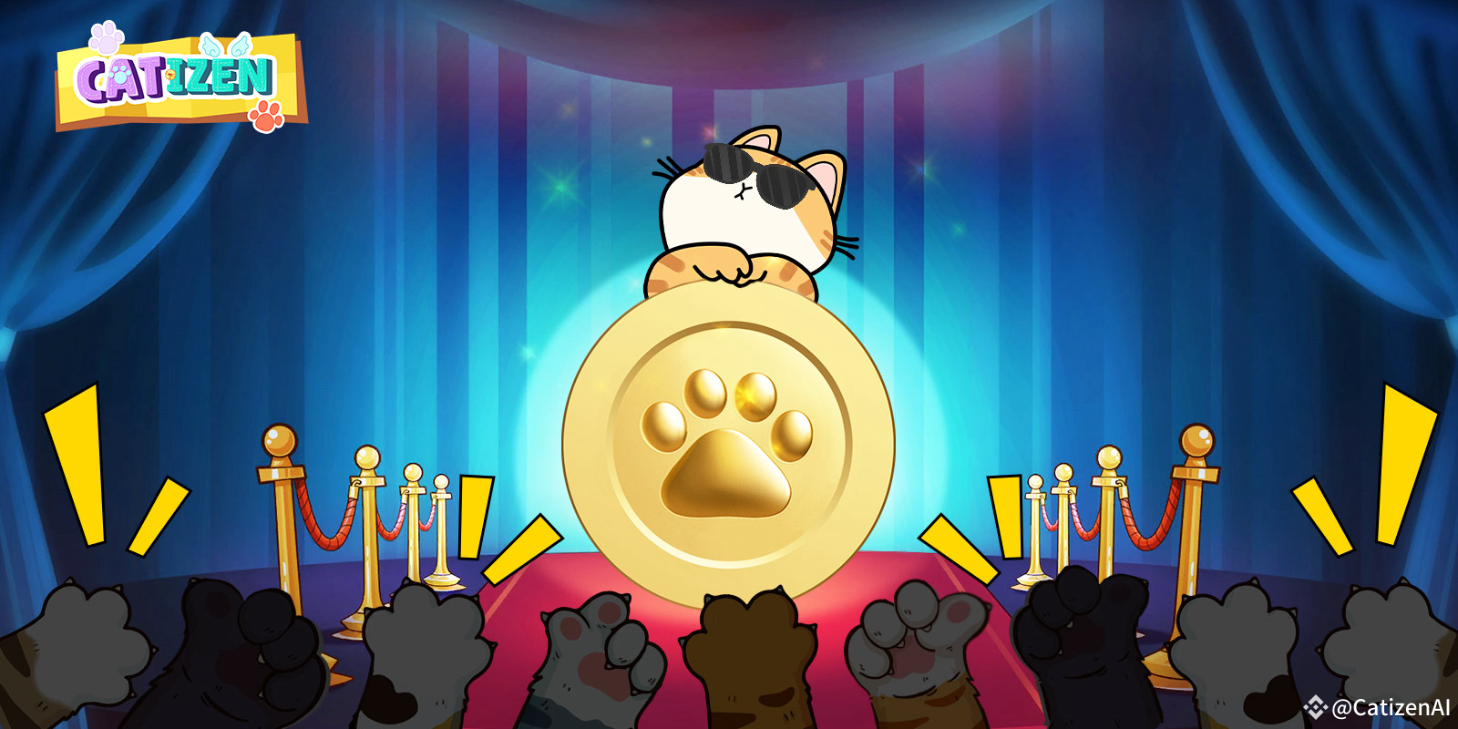 😼 🪙 CATI, the first cat token listed on Binance. #Catize | CatizenAI on ...