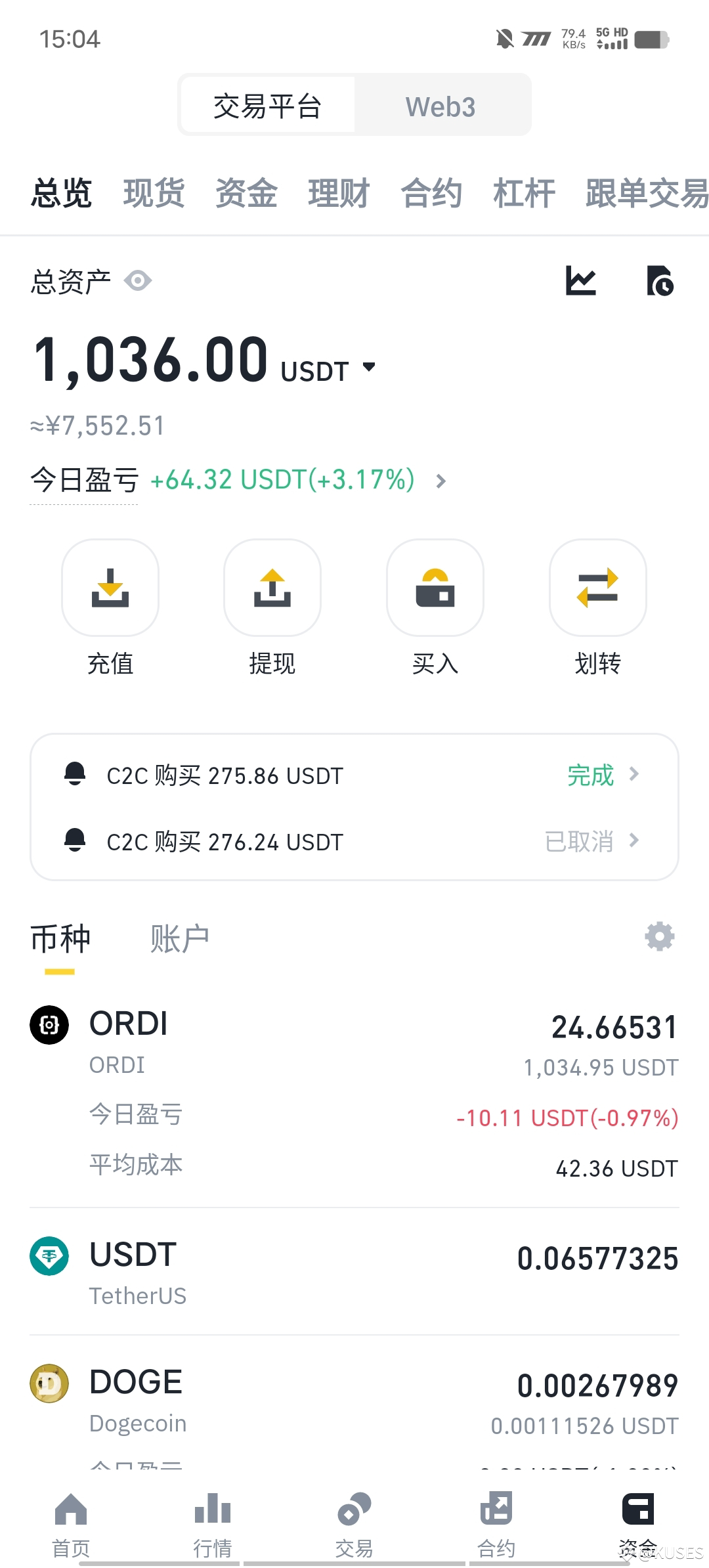 $ORDI changed the spot and went off work | KUSES on Binance Square