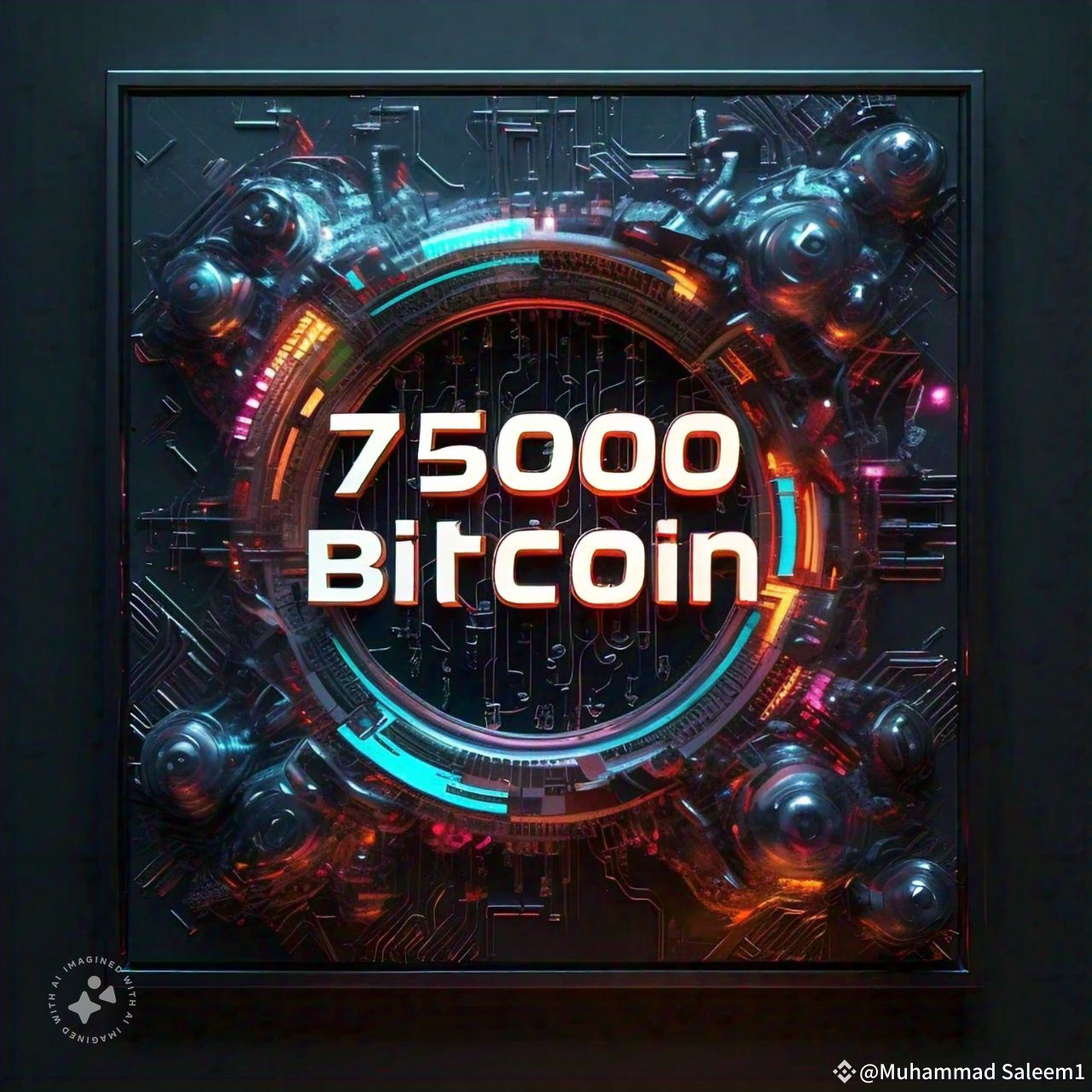 After a long time, BTC has made its new all-time high 75000 | Muhammad Saleem1 on Binance Square