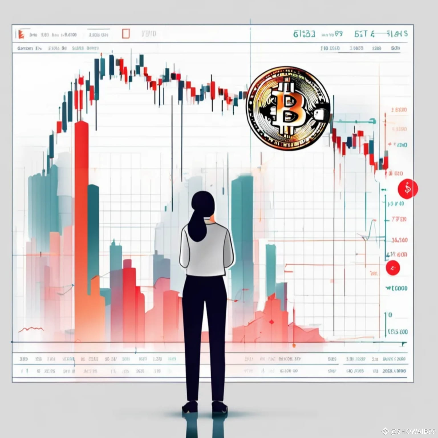 #Bitcoin Market Update: Potential Downturn Ahead! 📈 Curre | SHOWAIB ...