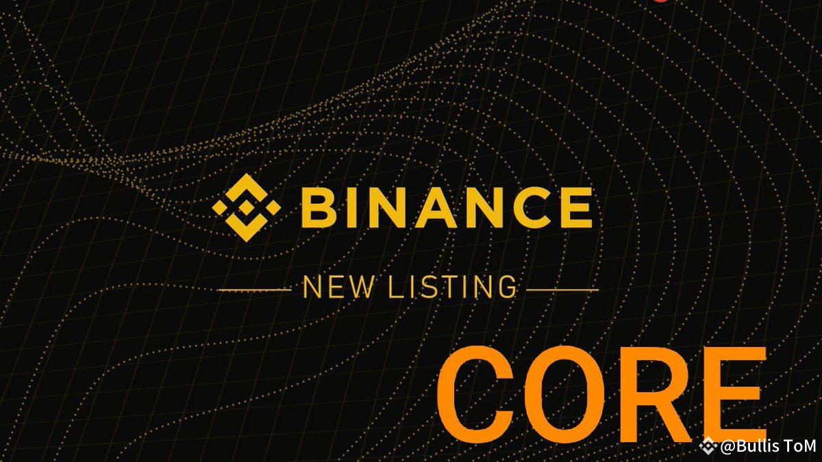 Core Coin listed on Binance.. I don’t know this is real or f | Bullish ...