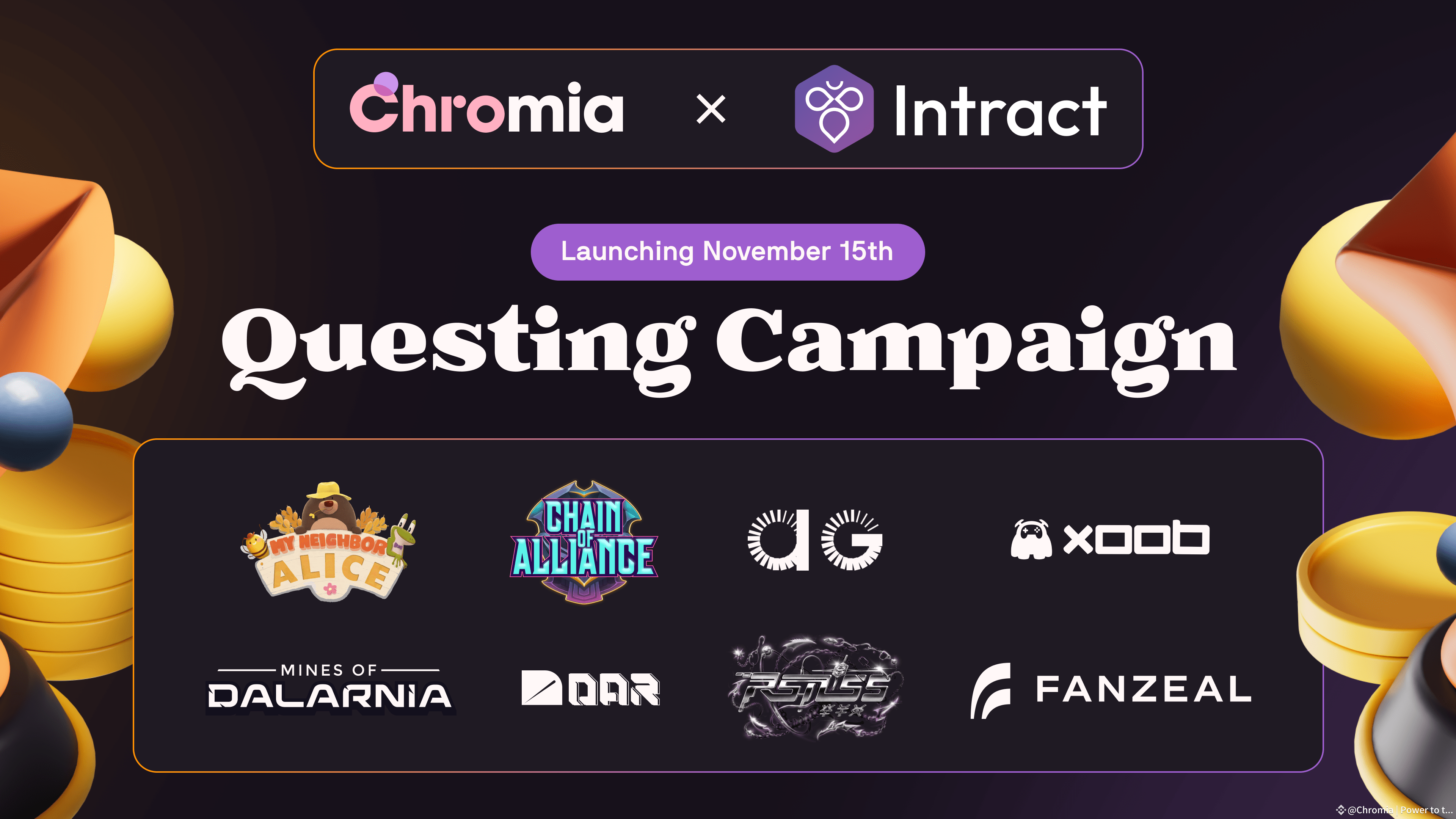 2 days left 👀 until the #Chromia Ecosystem Quest commences! | Chromia ...