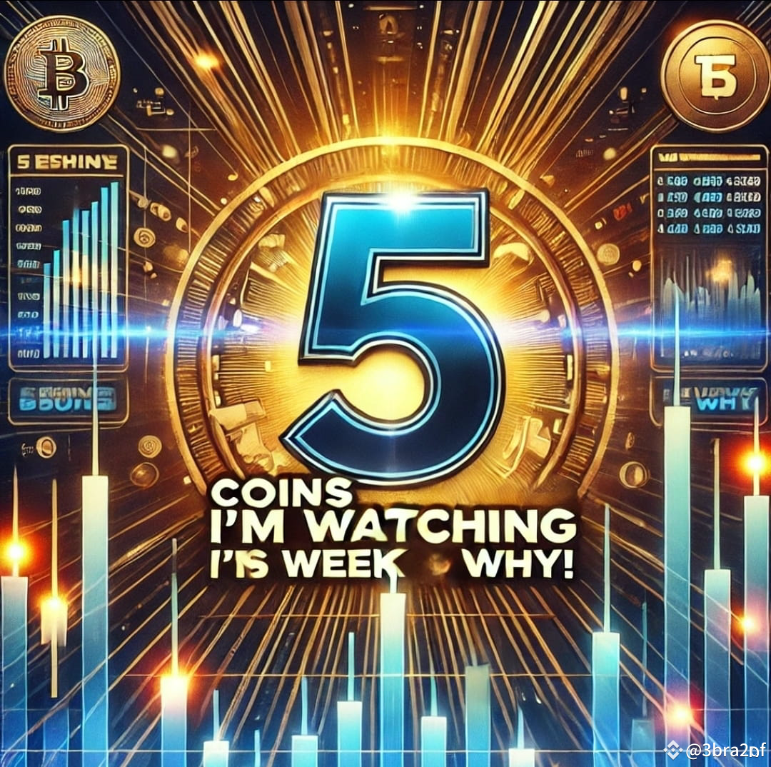 💰🔥 5 Coins I’m Watching This Week (And Why!) The market i | 3bra2of on ...