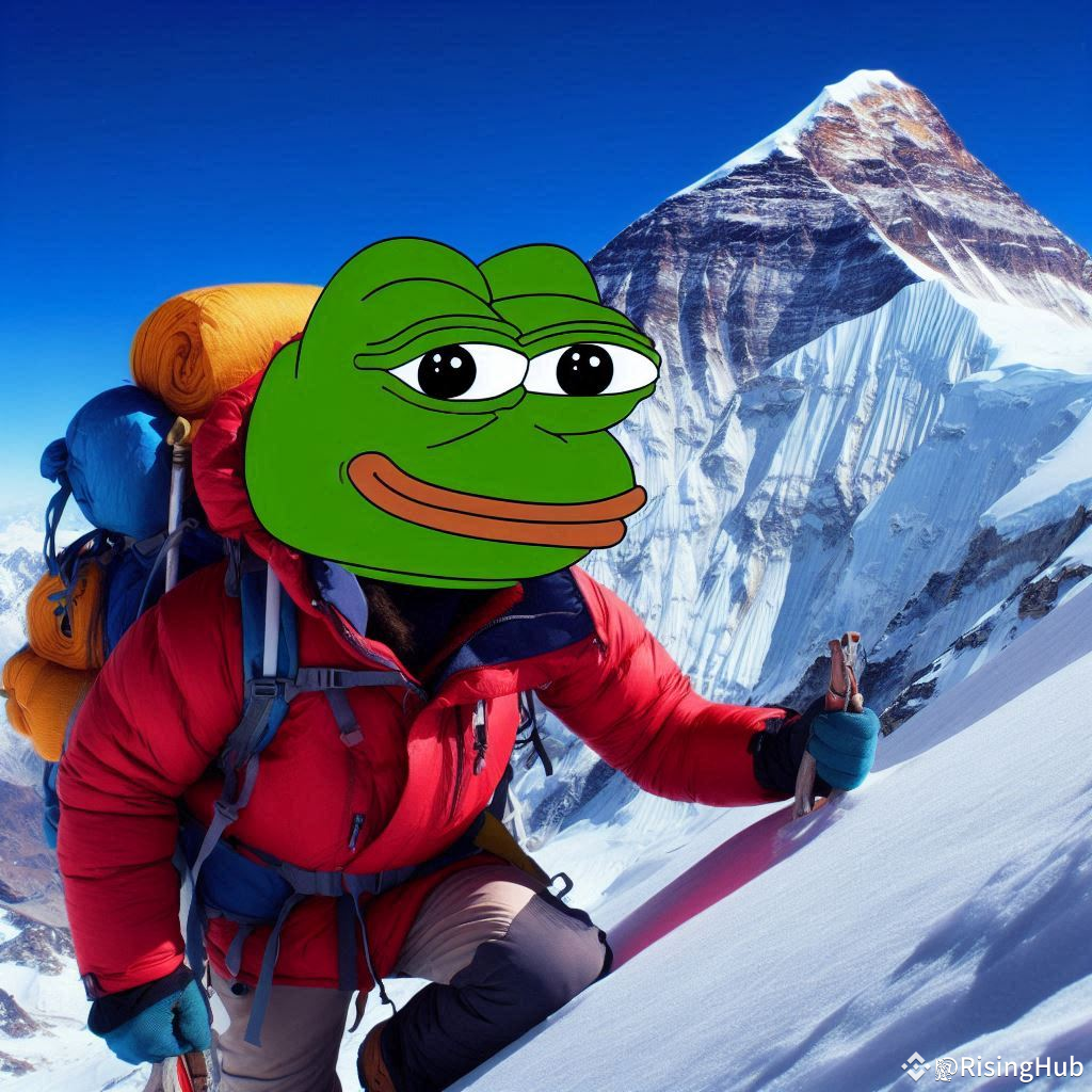 $PEPE **Hold on to Your PEPE Coins and Grow with the | RisingHub on ...