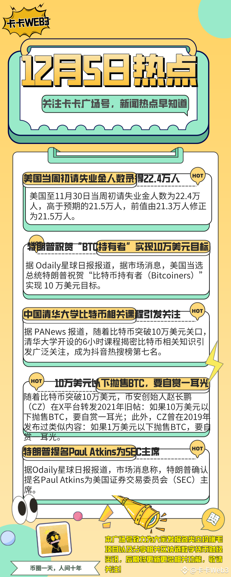 December 5 Hot Topics December 5 WEB3 Hot Topics 1. Initial | 卡卡Web3 on ...