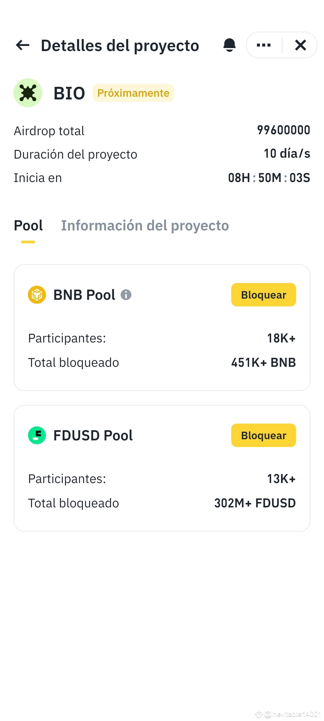 Nuevo LunchPool, recuerden que en el mundo de las crypto ga ...