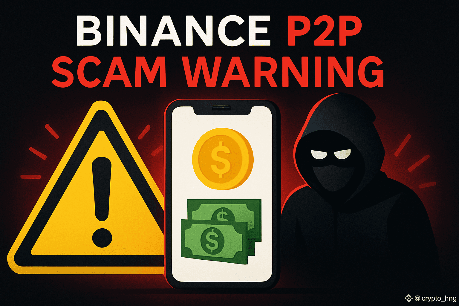 Binance P2P Scam – Most Dangerous Tricks and How to Avoid Th | crypto_hng on Binance Square