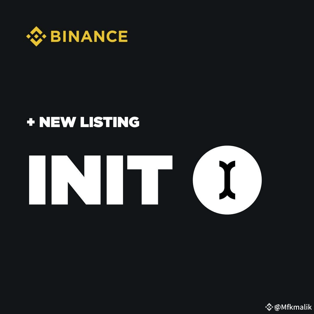 $INIT price action is already living up to the hype, with s | Mfkmalik on Binance Square