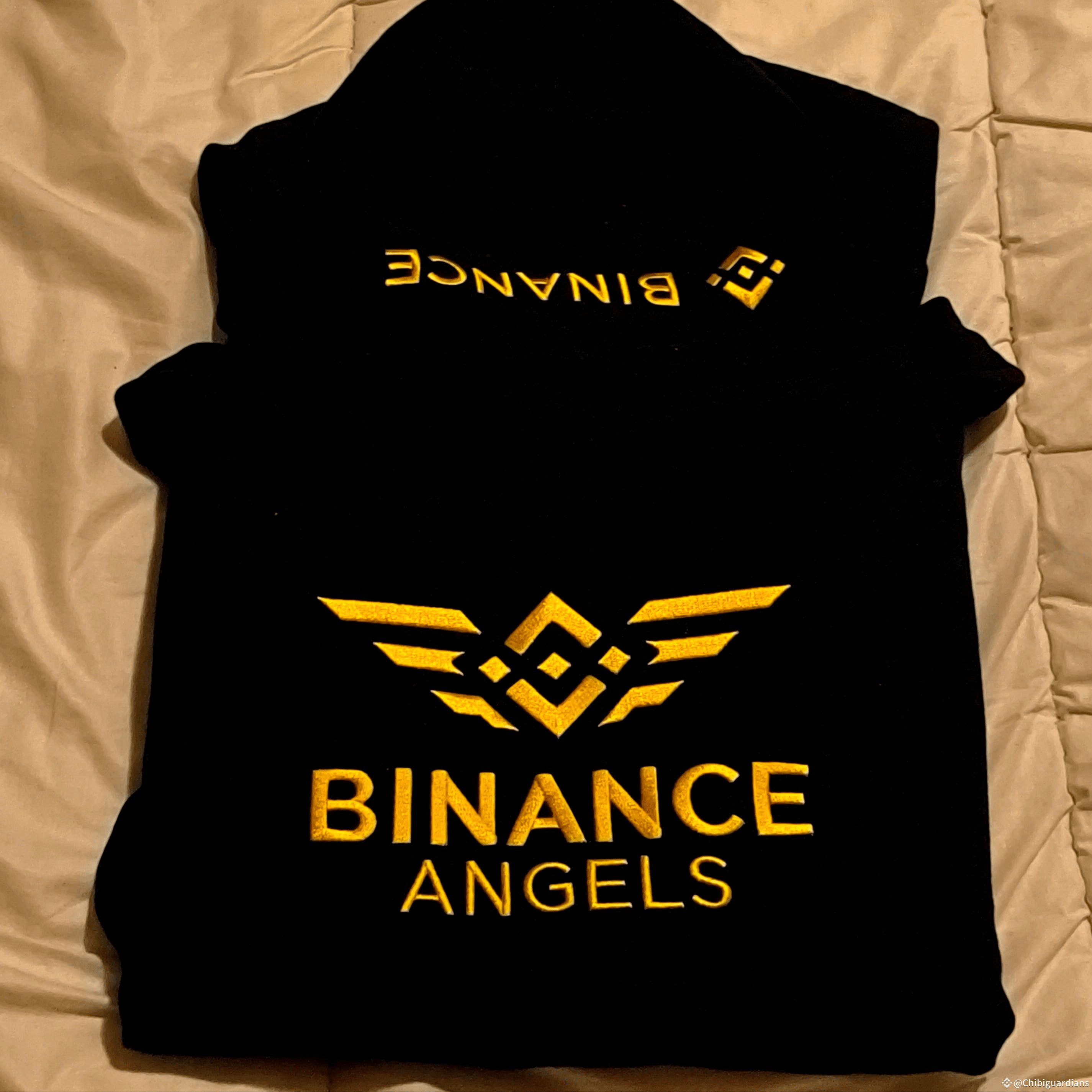 Love my Binance Angel sweater! Keeps me warm in Tokyo’s cold ...