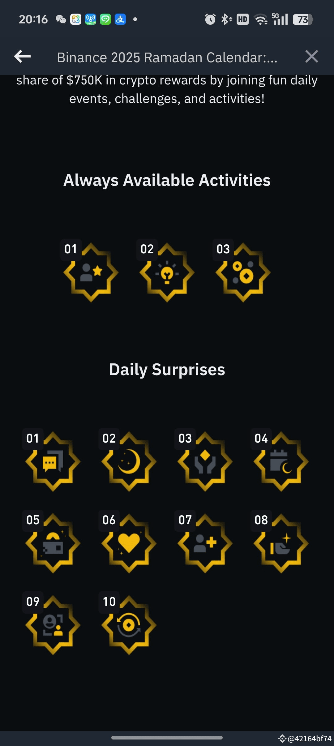 A total of 5000 USDC in rewards is available for all eligibl | 42164bf74 on Binance Square