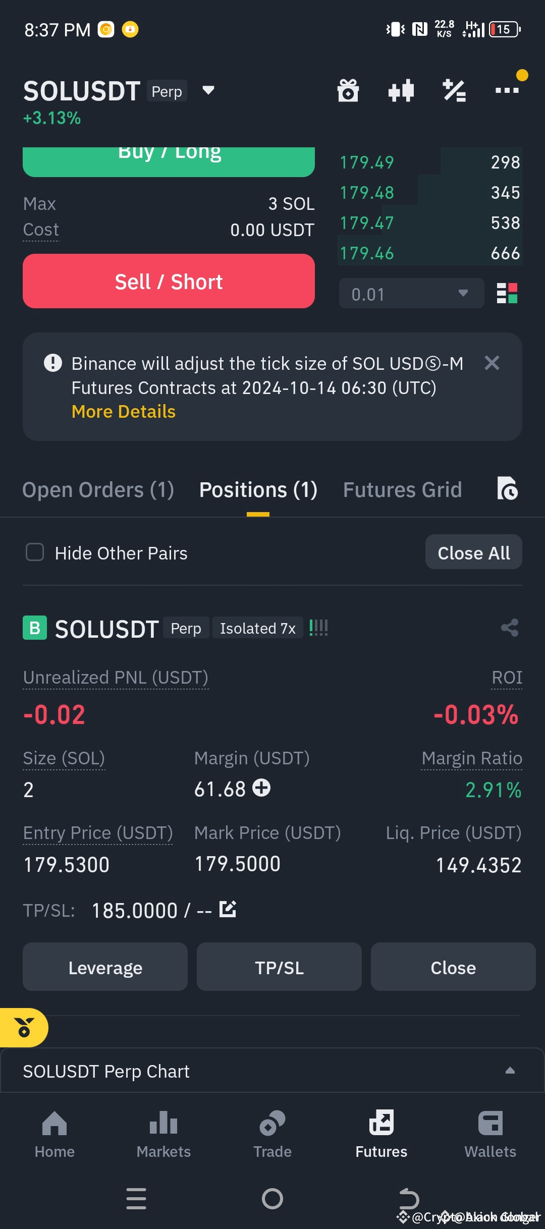 Token SOL/USDT 🔥🔥 Hold or Close? | Crypto Axion Global on Binance Square