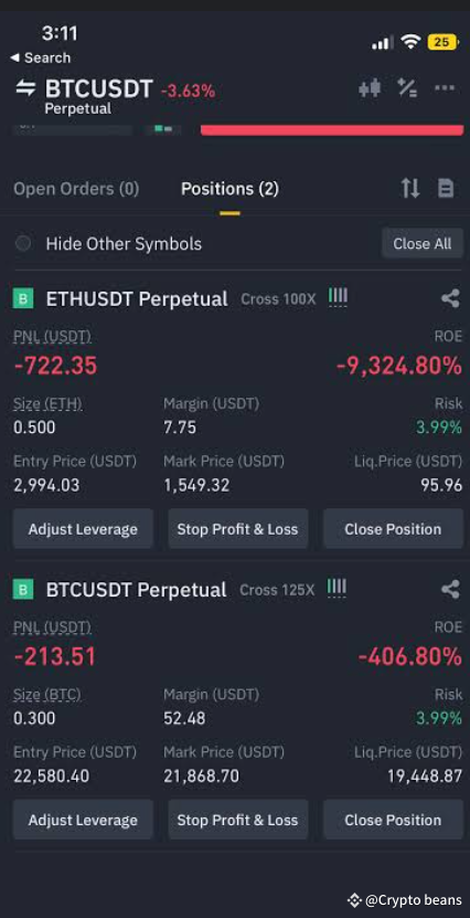 DO THIS TO AVOID LOSING YOUR FUNDS ON FUTURE TRADING: 1. La | Crypto beans on Binance Square