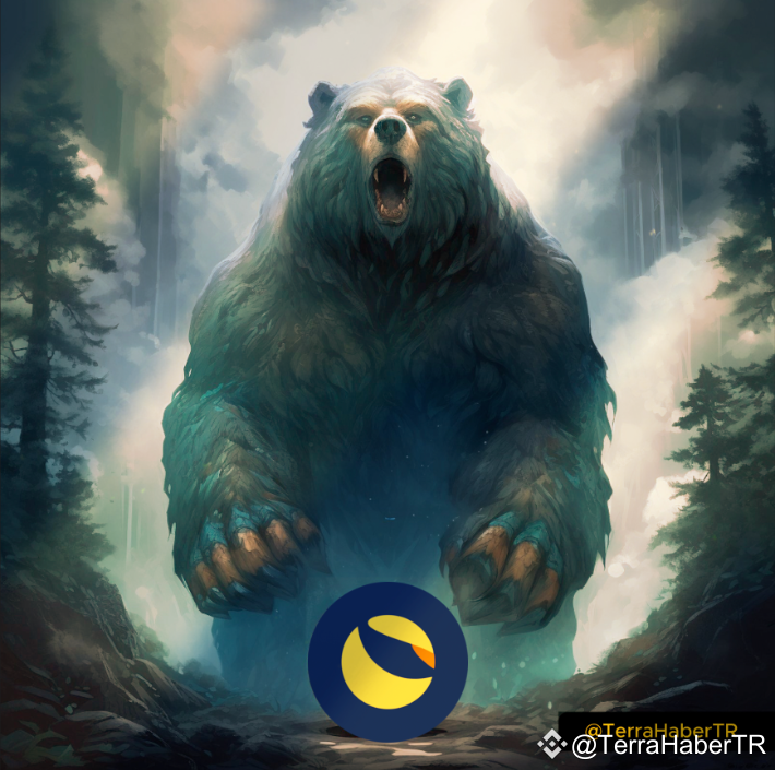 Will he be able to escape the bear's claw? #LUNC 🔥 | TerraHaberTR on Binance Square