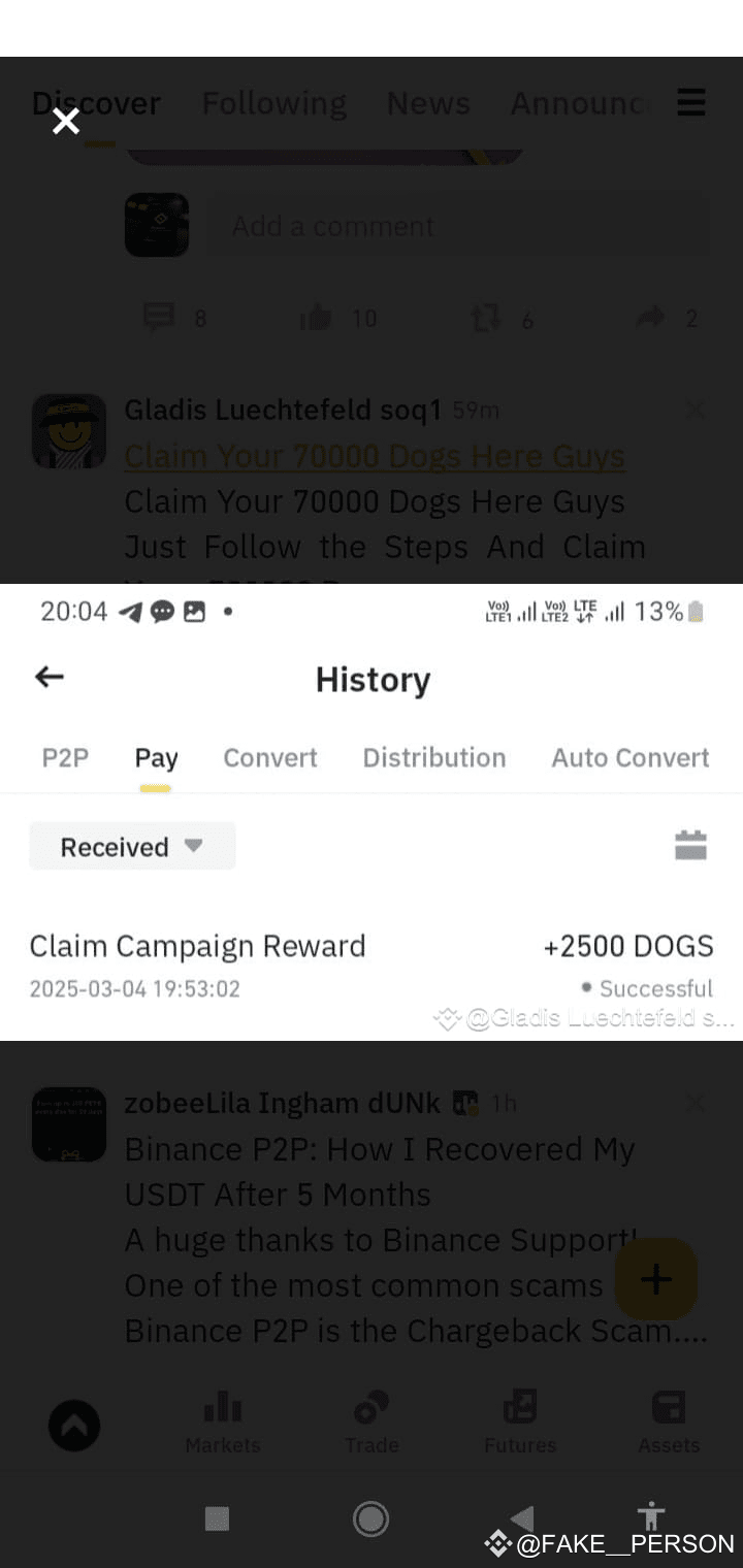 congratulations Claim your dogs Hi claim you dogs coins 😉 | FAKE ...