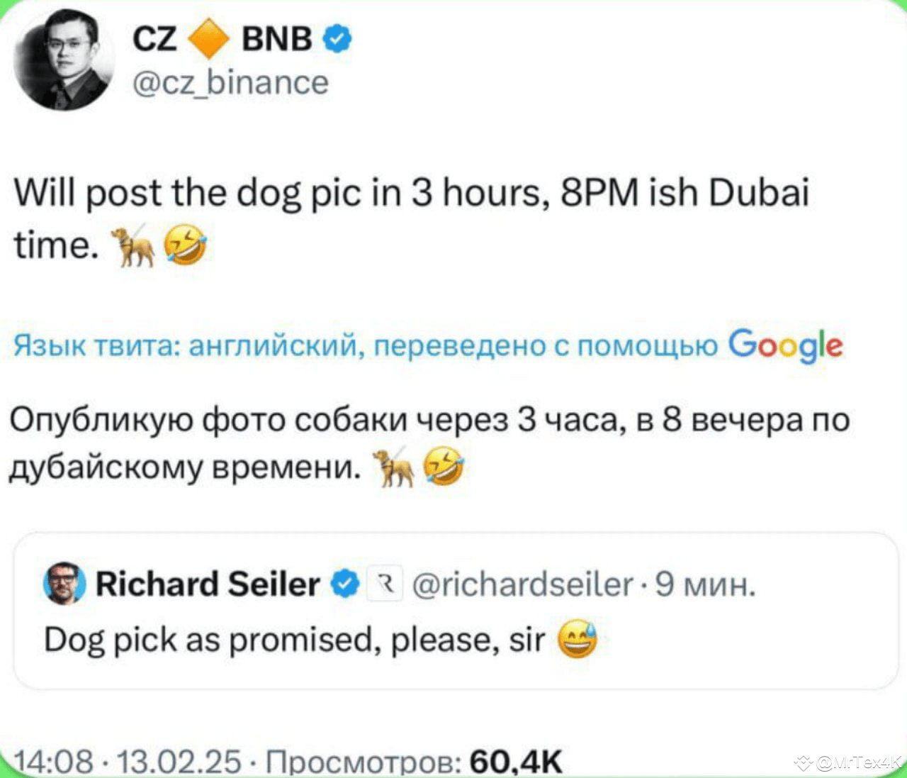 Urgently monitoring, CZ is about to name his dog soon! A | MrTex4K on ...