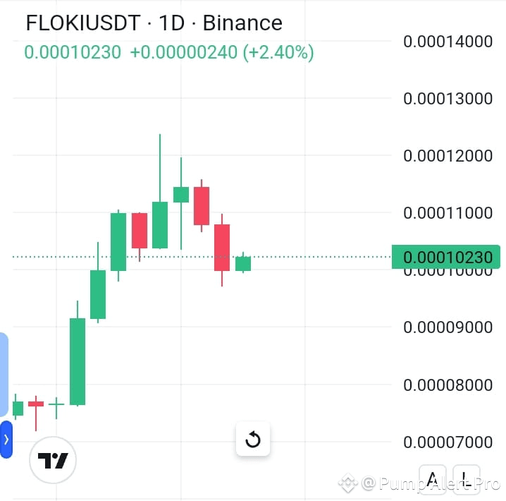 Floki Inu (FLOKI) ⚔️ FLOKI is growing fast on Binance with h | Pump Alert Pro on Binance Square