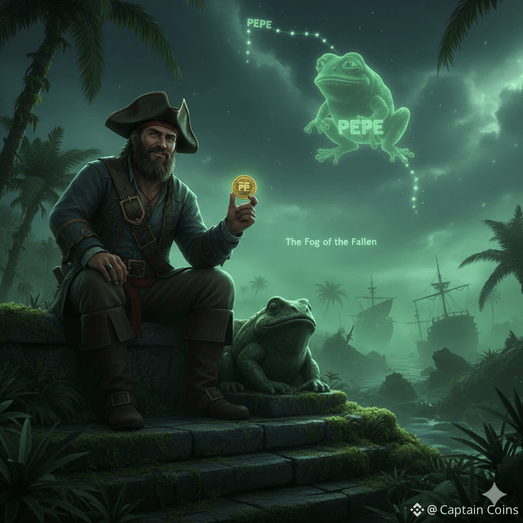 $PEPE In still waters is where the greatest legends | Captain Coins on ...