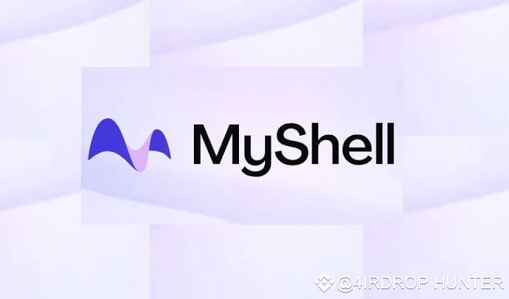 What is MyShell ? MyShell is a decentralized AI platform tha | 4IRDROP HUNTER on Binance Square