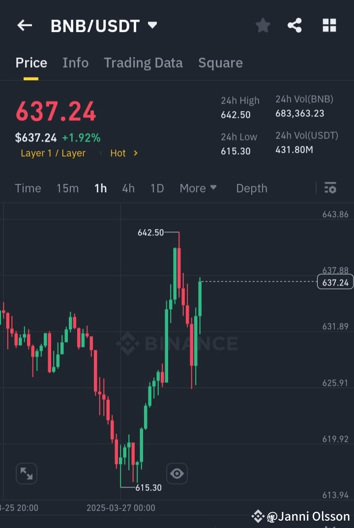 🚀$BNB BNB/USDT Bulls Are Back — Major Reversal in Play! | Janni Olsson on Binance Square