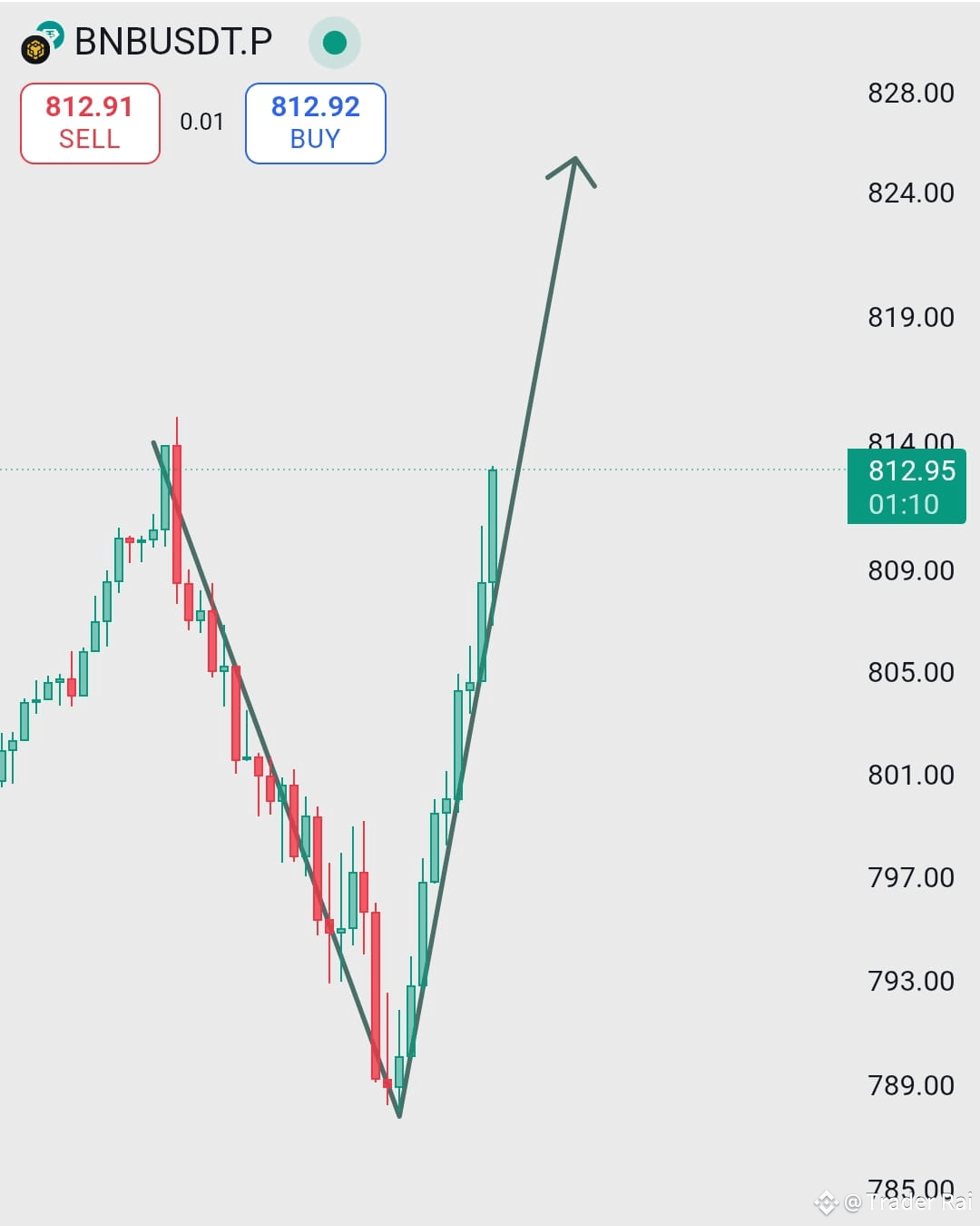 🔥 $BNB USDT.P – V-Shaped Recovery Signals Major Breakout In | Trader ...