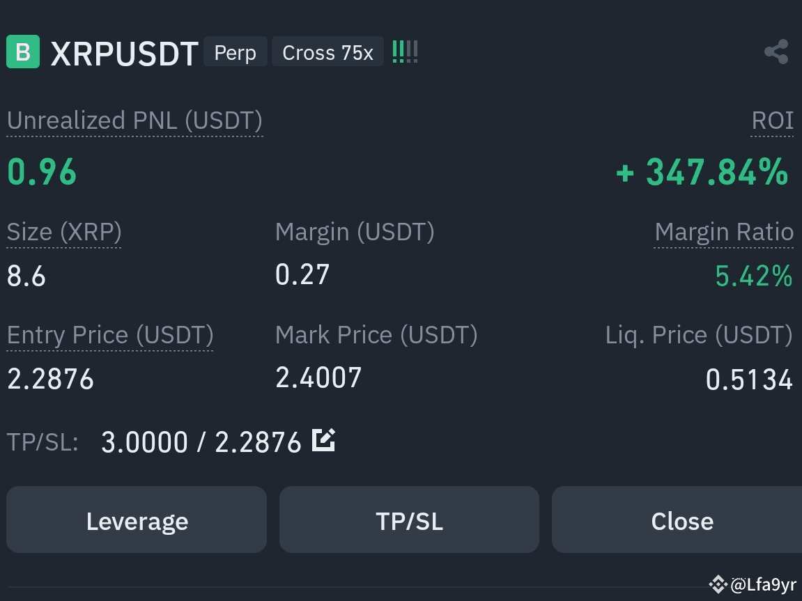 $XRP guys hold or close!? | Lfa9yr on Binance Square