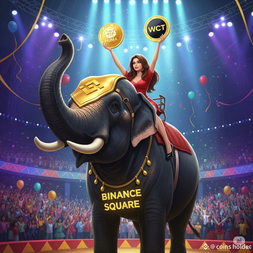🐘🎪 "O Desfile do Poder da Binance" 🎪🐘 Hoje, um poderoso | Coins Holder ...
