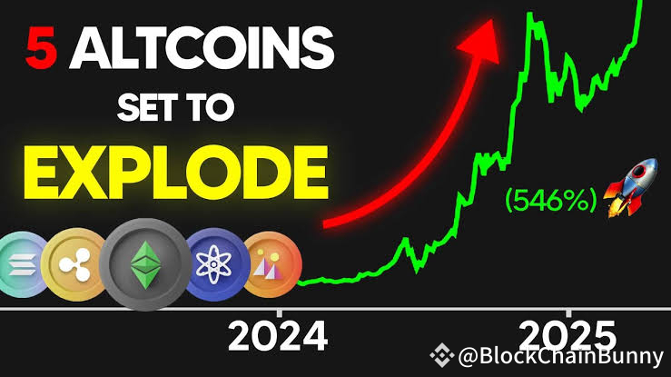 4️⃣ Altcoins Under $0.1 With 5000% 📈Potential in 2025 🚀💰 | BlockChainBunny on Binance Square