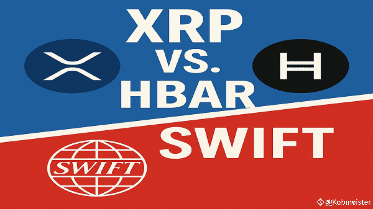 🚨XRP vs. HBAR‼️Which Is More Likely to Be Selected by SWIFT⁉️🧐🤔 ...