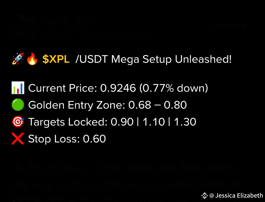 🚀🔥 $XPL /USDT Mega Setup Unleashed! 🌱 LONG TRADE SIGNAL | Jessica ...
