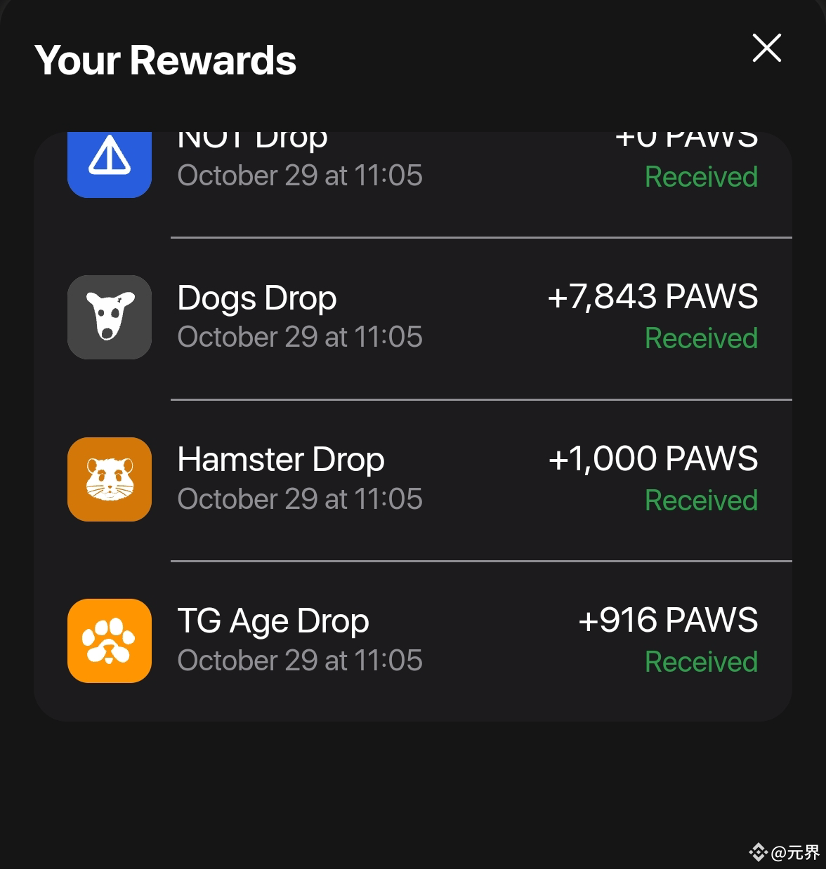 An OG builder on $TON shared alpha-PAWS with me.🐾 https:// | 壹肆 on Binance Square