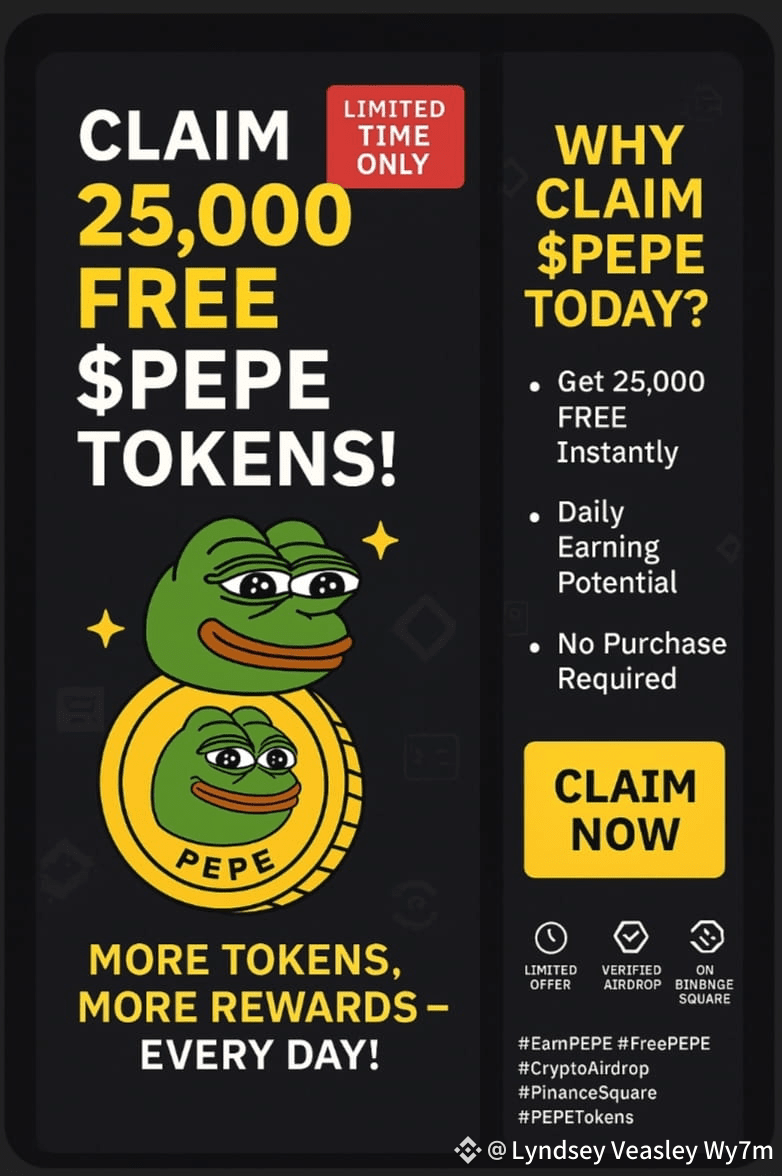 Get 25,000 FREE $PEPE Tokens – Limited Time Only! Claim you ...