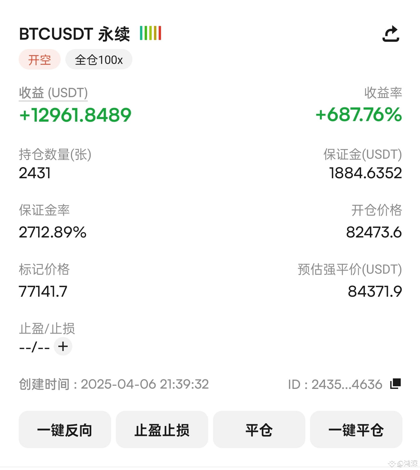 4.7 Monday Morning Big Coin Operation Strategy The road to s | 鸿深 on ...