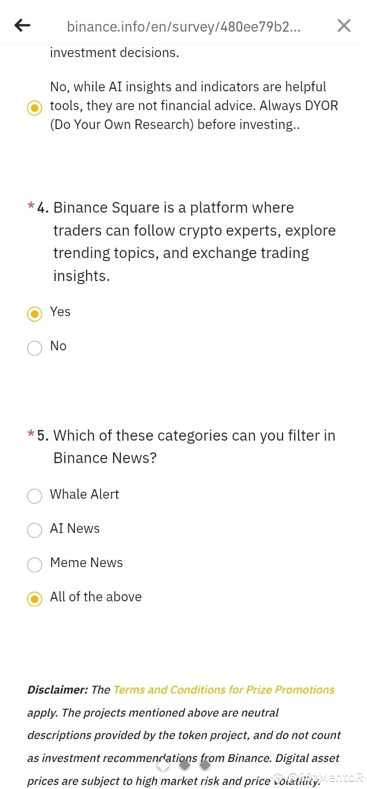 🔍 Binance Learn & Earn + Traders Bootcamp Quiz Answers! 🎉 | 80zMentoR on Binance Square