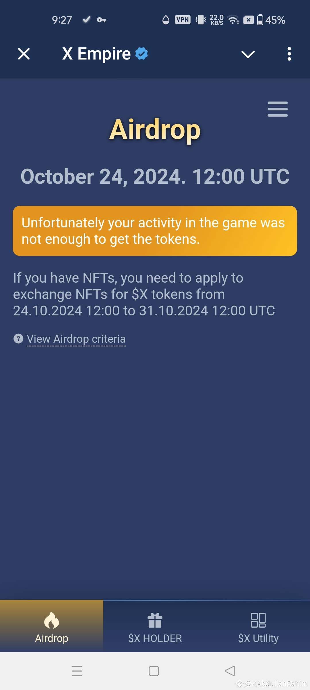 X airdrop reality 😔 Many of the people get their airdrop ...
