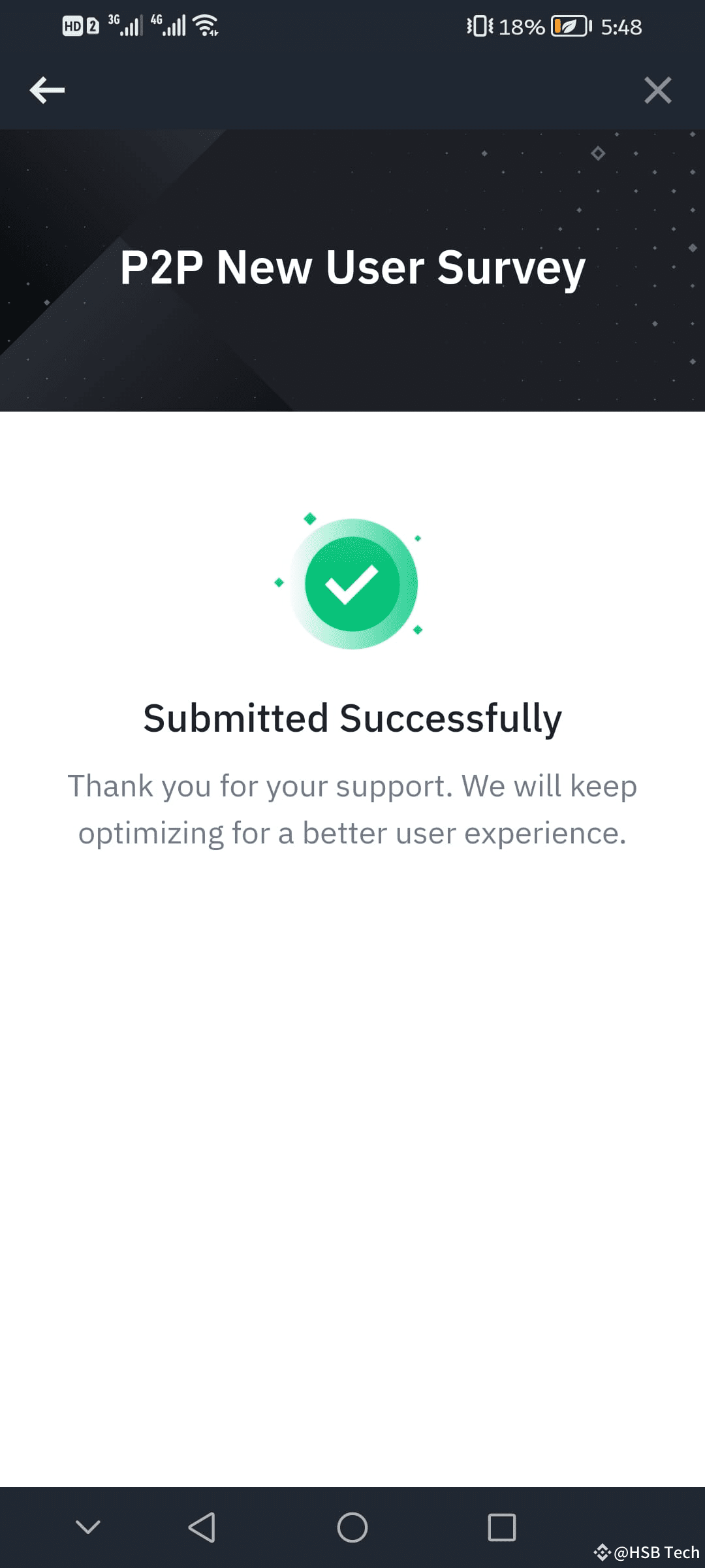 P2p new user survey chance to win 10$ token voucher For deta | HSB Tech on Binance Square