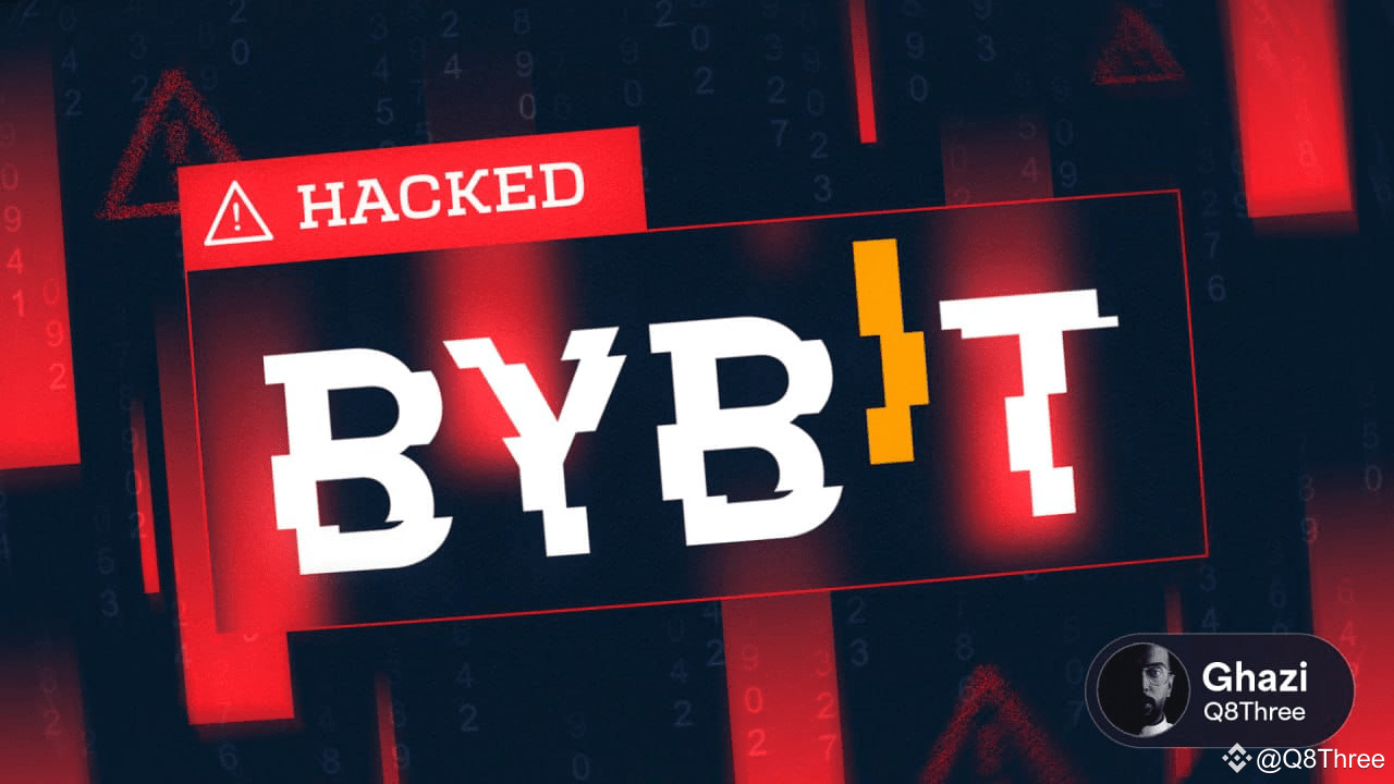 $1 billion stolen from Bybit platform in the largest hack in history! | Q8Three - غازي on ...